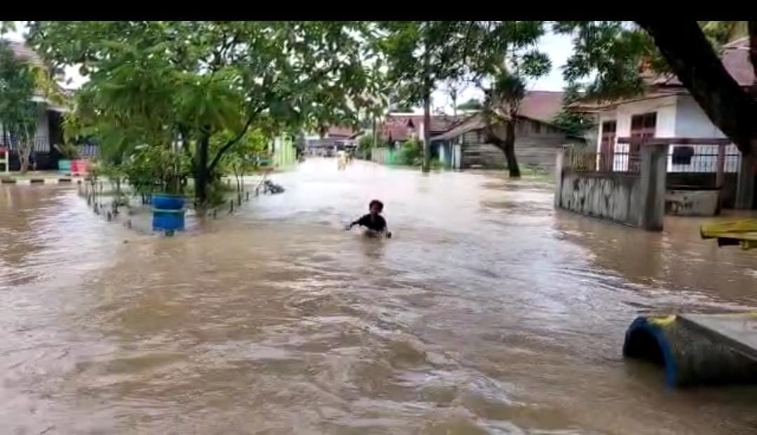 Kawasan Jerambah Bolong Kota Jambi Terendam, Warga Keluhkan Timbunan ...